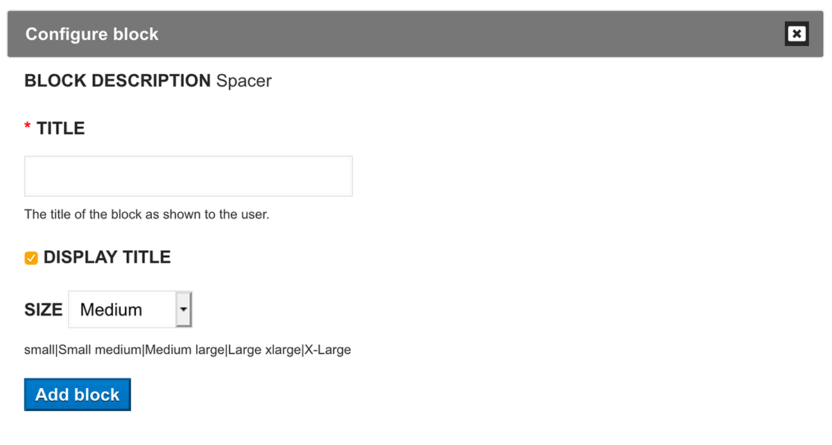 Spacer Tutorial | Official Theme